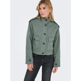 Only Damen Only Kurzmantel &raquo;ONLSEDONA LIGHT COLLAR JACKET OTW CC&laquo; gr&uuml;n S
