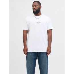 Jack & Jones PlusSize JACK & JONES PLUSSIZE T-Shirt »JJESOHO TEE SS CREW NECK NOOS PLS« mit Logobranding White 6XL 6XL Herren-T-Shirt von Jack & Jones