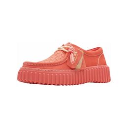 Clarks Schnürschuh »Halbschuhe Veloursleder« Coral 40 40 Verschluss: Schnürung