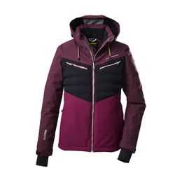 Killtec Skijacke »KSW 19 WMN SKI JCKT« Moderne Skijacke, wasserdicht, atmungsaktiv, abnehmbare Kapuze pflaume 38 38 Skijacke mit abzippbarer Kapuze...