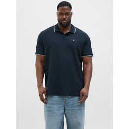 Jack & Jones PlusSize JACK & JONES PLUSSIZE Poloshirt »JJEAUSTIN POLO SS NOOS PLS« mit Polokragen Sky Captain Detail:Play 6XL 6XL Herrenpolo von Jack & Jones