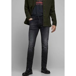 Jack & Jones JACK & JONES Slim-fit-Jeans »JJIGLENN JJICON JJ 619 50SPS NOOS« mit Five-Pocket-Design black-denim 36 - Länge 34 Länge 34 36 Herren-Jeans von Jack...
