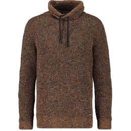 Ragman Rollkragenpullover Gr&uuml;n-beige-133 50 50 Fancy-Kragen