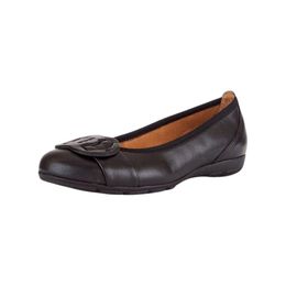 Gabor Ballerina »Ballerinas Nappaleder« Schwarz 35 35 Verschluss: Schlupfschuh