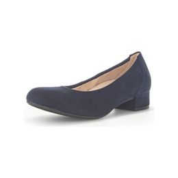 Gabor COMFORT Pumps »Pumps Veloursleder/Synthetik« Dunkelblau 42,5 42,5 Absatzhöhe: 35 cm