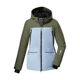 Killtec Skijacke »KSW 175 GRLS SKI JCKT« Skijacke: 100% wasser- und winddicht, atmungsaktiv, stylisch hellblau 164 164 Kinder Funktionsjacke mit...