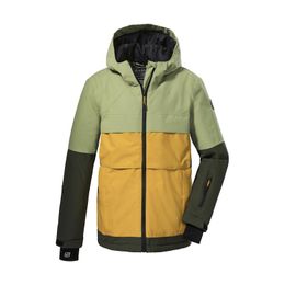 Killtec Skijacke »KSW 180 BYS SKI JCKT« Wasserdichte Funktionsjacke mit urbanem Design und vielen Features pistazie 176 176 Kinder Funktionsjacke...