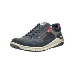 Mustang Shoes Sneaker »Sneaker Lederimitat« Navy 44 44 Verschluss: Schnürung