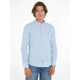 Tommy Hilfiger Langarmhemd »CL-W OXFORD DOBBY SF SHIRT« mit feiner Struktur Classic Blue / Optic White 42 - N-Gr N-Gr 42 Hemd von Tommy Hilfiger...