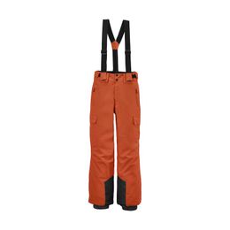 Killtec Skihose &raquo;KSW 183 BYS SKI PNTS&laquo; Wasserdicht, atmungsaktiv, abnehmbarer Latz, rutschfester Schneefang orange 164 - Normalgr&ouml;&szlig;en Normalgr&ouml;&szlig;en...