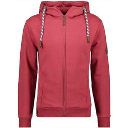 Ragman Sweatjacke Vintage Rot-671 L5052 L5052 Sweatjacke