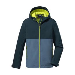 Killtec Softshelljacke »KOW 203 BYS SFTSHLL JCKT« Wind- und wasserabweisende Softshelljacke mit verstellbaren Details petrol 128 128 Softshelljacke...