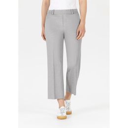 Stehmann Culotte Sommerhose mit Bügelfalte light grey melange 38 - N-Gr N-Gr 38 6/8-Culotte von Stehmann