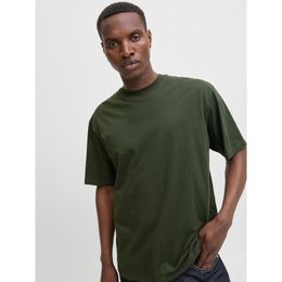 Jack & Jones JACK & JONES Oversize-Shirt »JJEBRADLEY Oversize T-Shirt mit klassischem Rundhalsausschnitt« mit gekämmten Jersey Duffel Bag M M Herren-T-Shirt von...