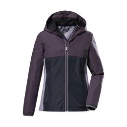 Killtec Outdoorjacke &raquo;KOS 166 GRLS JCKT&laquo; M&auml;dchenjacke: packbar, wind- und wasserdicht, reflektierend pflaume 152 152 Funktionsjacke mit Kapuze,...
