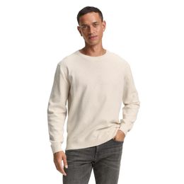 Tom Tailor Strickpullover mit Bündchen soft buttercream melange XXL XXL Strickpullover von Tom Tailor DENIM