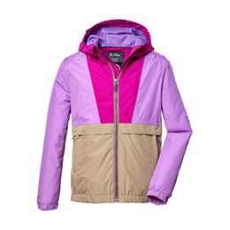 Killtec Outdoorjacke »KOS 361 GRLS JCKT« Wind- und wasserdichte Mädchenjacke mit Colourblock-Design altrosa 176 176 Funktionsjacke für Mädchen mit...