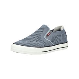 Mustang Shoes Slipper »Slipper Textil« Grau/Blau 41 41 Verschluss: Schlupfschuh