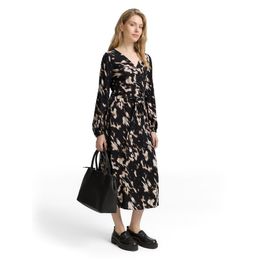 Tom Tailor Wickelkleid mit Muster blurry animal design 44 - N-Gr N-Gr 44 Kleid von Tom Tailor