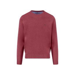 Fynch-Hatton Rundhalspullover mit Logo Stickerei berry XL XL Pullover von FYNCH HATTON