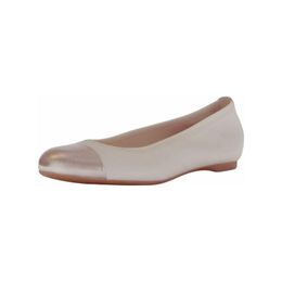 Gabor Ballerina »Ballerinas Nappaleder« Beige 35 35 Verschluss: Schlupfschuh