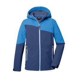Killtec Softshelljacke &raquo;KOS 263 BYS SFTSHLL JCKT&laquo; Wind- und wasserabweisende Softshelljacke mit 10.000 mm Wassers&auml;ule navy 164 164 Softshelljacke...