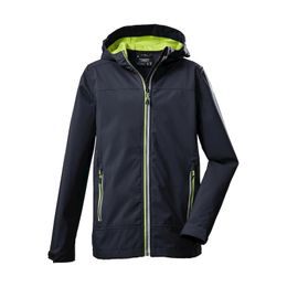 Killtec Softshelljacke »KOS 218 BYS SFTSHLL JCKT« Softshelljacke für Jungen, 10.000 Wassersäule, regulierbar, Zipper navy 152 152 Jungen...