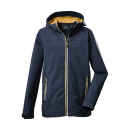 Killtec Softshelljacke »KOS 218 BYS SFTSHLL JCKT« Softshelljacke für Jungen, 10.000 Wassersäule, regulierbar, Zipper ocean 152 152 Jungen...