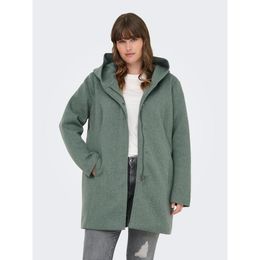 Only CARMAKOMA Kurzmantel »CARSEDONA LIGHT COAT OTW NOOS« Balsam Green Detail:MELANGE L L Curvy-Mantel von Only CARMAKOMA