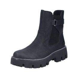 Rieker Stiefelette »Stiefelette Lederimitat« Schwarz 38 38 Verschluss: Reißverschluss