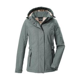 G.I.G.A. by Killtec G.I.G.A. DX BY KILLTEC Softshelljacke &raquo;GW 35 WMN SFTSHLL JCKT&laquo; Wasserdichte, atmungsaktive Softshelljacke mit abnehmbarer Kapuze jade 46 46 Damen...