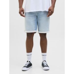 Jack & Jones PlusSize JACK & JONES PLUSSIZE Shorts »JJIRICK JJICON I.K. SHOR« mit Umschlag Blue Denim 42 - N-Gr N-Gr 42 Herren-Jeansshorts von Jack & Jones