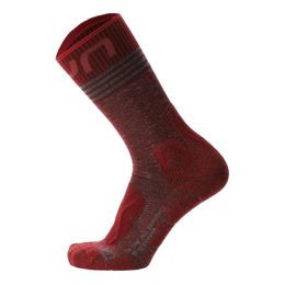 uyn Socken Damen Gr&ouml;&szlig;e 37/38 dunkelgrau / kirschrot