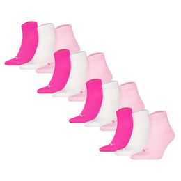 Puma Socks female Pink, White size 35-38