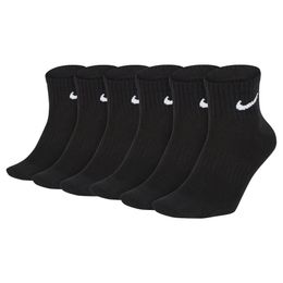 Nike Sportsocken Herren Gr&ouml;&szlig;e 38/42 schwarz / wei&szlig;