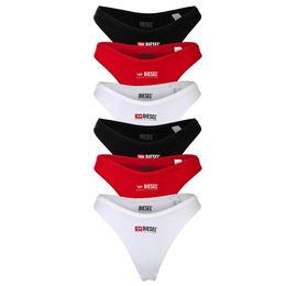 Diesel Thong female Red, Black, White size M