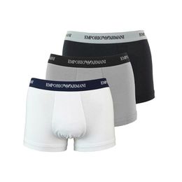 Emporio Armani Boxershorts Herren Größe XL grau / schwarz / weiß