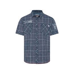 CAMP DAVID Button Up Shirt male Blue size XXL
