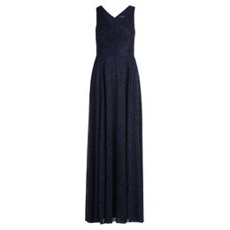 Vera Mont Kleid Damen Größe 42 nachtblau Winterkleid
