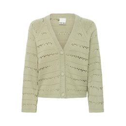 Ichi Knit Cardigan ' IHLALUHA ' female Green size XXL