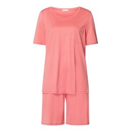 Hanro Short Pajama Set female Pink size S