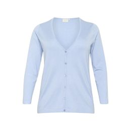 Kaffe Curve Knit Cardigan 'Farsia' female Blue size S