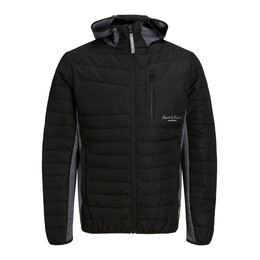 Jack & Jones JACK & JONES Jacke 'Berg' Herren Gr&ouml;&szlig;e XXS graumeliert / schwarz / wei&szlig;