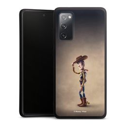 DeinDesign Galaxy S20 FE Handy Premium Silikon H&uuml;lle Handyh&uuml;lle schwarz Case Disney Pixar Toy Story Woody Silikon Premium Case