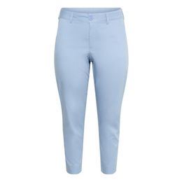 Kaffe Curve Chino Pants 'Leana' female Blue size 44