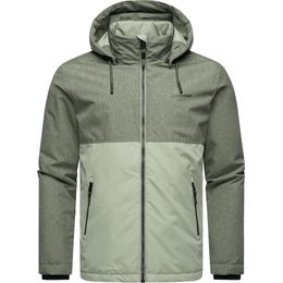 Ragwear Funktionsjacke 'Roens' Herren Gr&ouml;&szlig;e XL pastellgr&uuml;n / gr&uuml;nmeliert