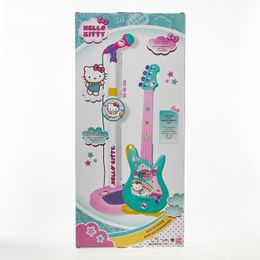 Hello Kitty 2-teiliges mehrfarbiges Gitarren- und Mikrofonset