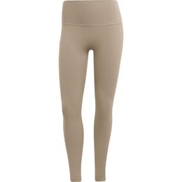 Adidas All Me Tights Damen - braun - Gr. L - Polyester/Elastan