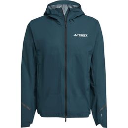Adidas Xperior Laufjacke Herren - gr&uuml;n - Gr. L - Polyamid