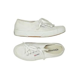 Superga Sneaker Damen Gr&ouml;&szlig;e 38 Second Hand wei&szlig;